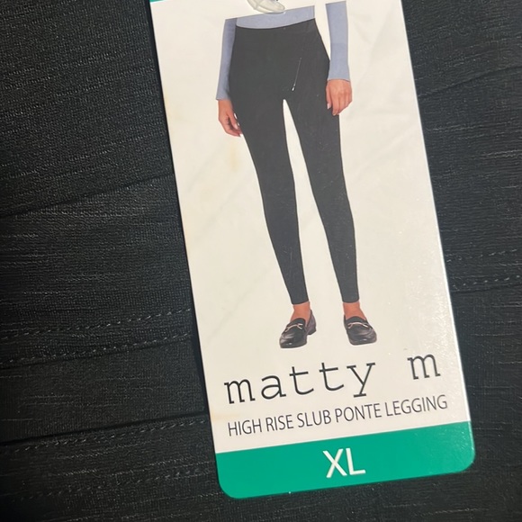 Matty M | Pants & Jumpsuits | Nwt Black Leggings | Poshmark